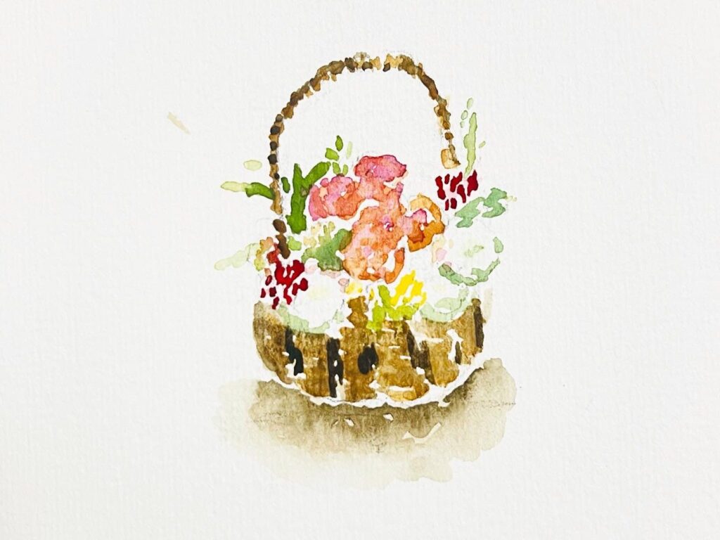 【CLASS101】momo先生の「サクッと描こう水彩画🎨描きたいものを見つけよう！！」を受講した感想【オンライン水彩講座】 | 【カリグラフィー ブログ】カリグラフィー メモ